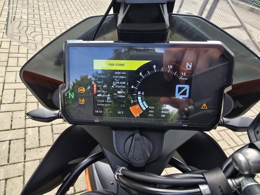 KTM Adventure 2020 in Marijampole, with an engine capacity of 0.79 L and mileage of 37 thousand km for 9100 €, photo 11 on AUTOMOTO.COM.LV