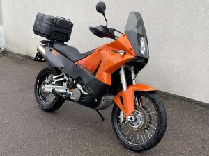 Orange KTM Adventure 2007 in Vilnius, with an engine capacity of 1.00 L and mileage of 82 thousand km for 4950 €, photo  on AUTOMOTO.COM.LV