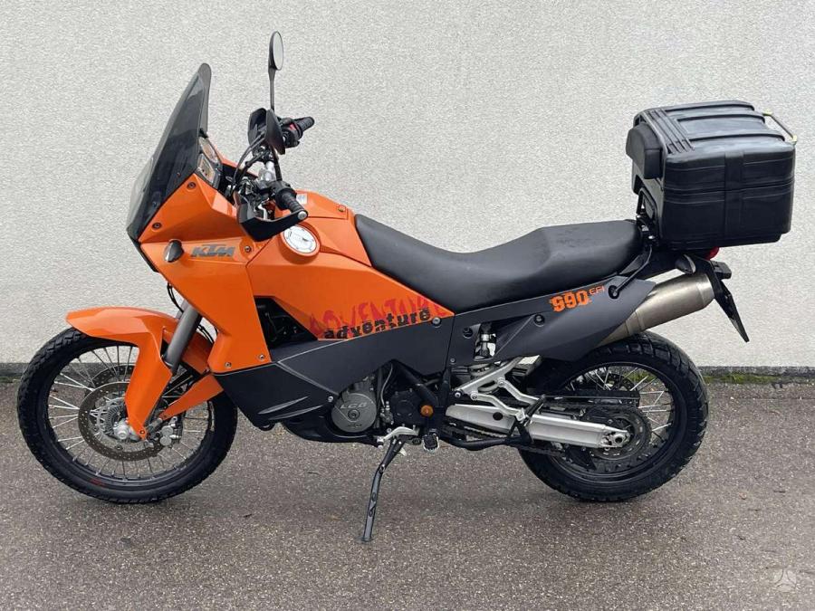 Orange KTM Adventure 2007 in Vilnius, with an engine capacity of 1.00 L and mileage of 82 thousand km for 4950 €, photo 7 on AUTOMOTO.COM.LV