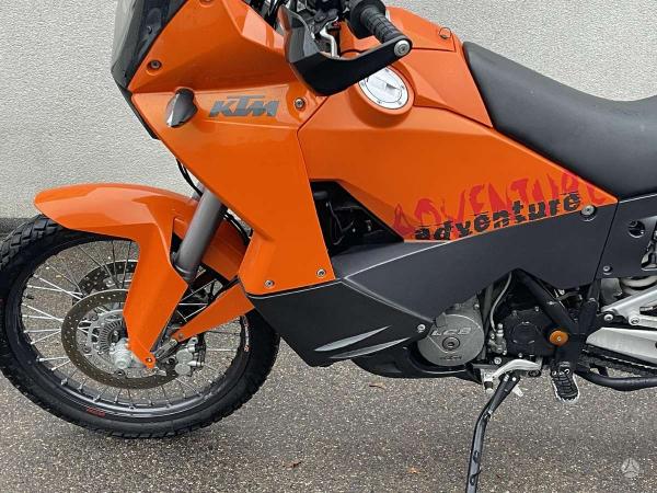 Orange KTM Adventure 2007 in Vilnius, with an engine capacity of 1.00 L and mileage of 82 thousand km for 4950 €, photo 11 on AUTOMOTO.COM.LV