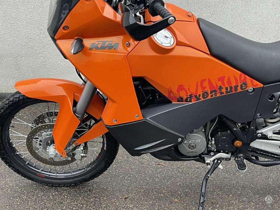 Orange KTM Adventure 2007 in Vilnius, with an engine capacity of 1.00 L and mileage of 82 thousand km for 4950 €, photo 11 on AUTOMOTO.COM.LV