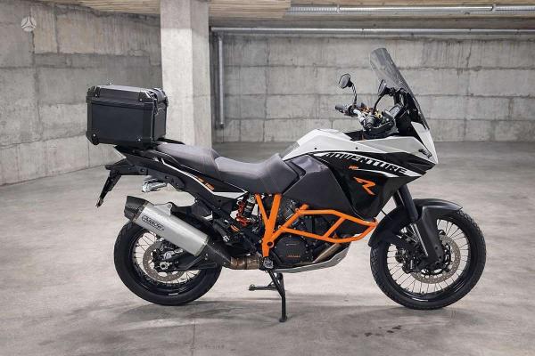 Orange KTM Adventure 2015 in Vilnius, with an engine capacity of 1.20 L and mileage of 30 thousand km for 8500 €, photo 2 on AUTOMOTO.COM.LV