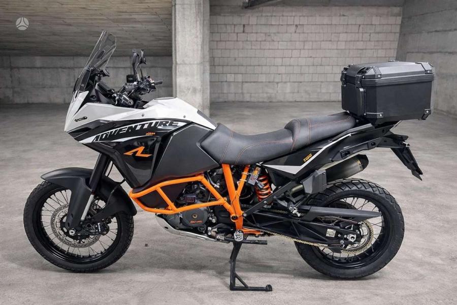 Oranžs KTM Adventure 2015 Viļņa, ar dzinēja tilpumu 1.20 L un nobraukumu 30 tūkst. km par 8500 €, foto 4 vietnē AUTOMOTO.COM.LV