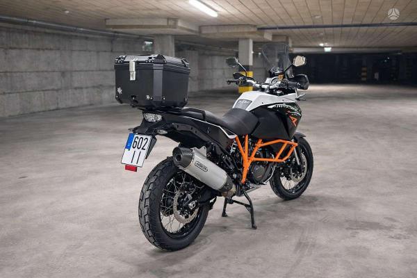 Orange KTM Adventure 2015 in Vilnius, with an engine capacity of 1.20 L and mileage of 30 thousand km for 8500 €, photo 5 on AUTOMOTO.COM.LV