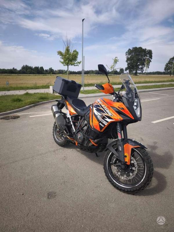 Oranžs KTM Adventure 2015 Marijampole, ar dzinēja tilpumu 1.05 L un nobraukumu 83 tūkst. km par 6000 €, foto 5 vietnē AUTOMOTO.COM.LV