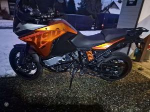 Orange KTM Adventure 2016 in Klaipeda, with an engine capacity of 1.19 L and mileage of 30 thousand km for 8000 €, photo 2 on AUTOMOTO.COM.LV