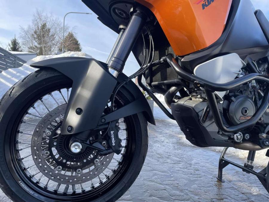 Oranžs KTM Adventure 2016 Klaipėda, ar dzinēja tilpumu 1.19 L un nobraukumu 30 tūkst. km par 8000 €, foto 9 vietnē AUTOMOTO.COM.LV