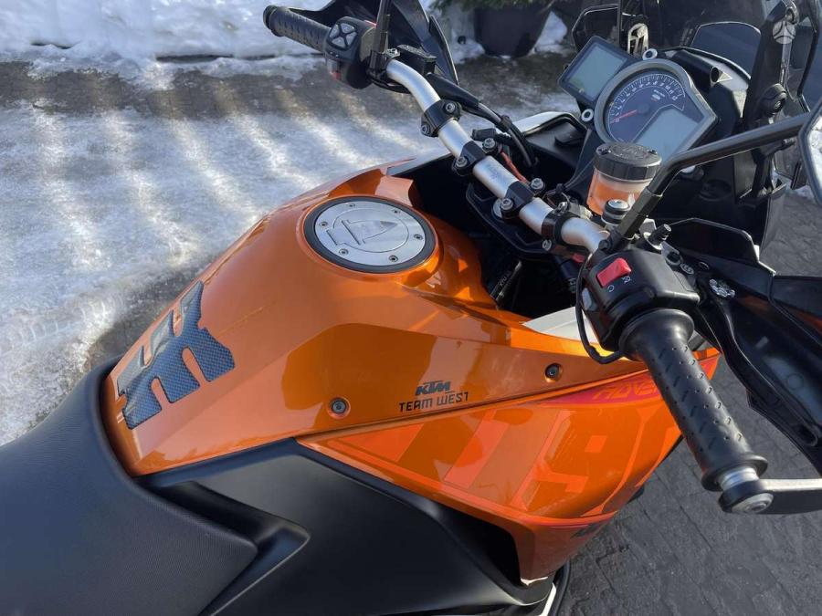 Oranžs KTM Adventure 2016 Klaipėda, ar dzinēja tilpumu 1.19 L un nobraukumu 30 tūkst. km par 8000 €, foto 15 vietnē AUTOMOTO.COM.LV