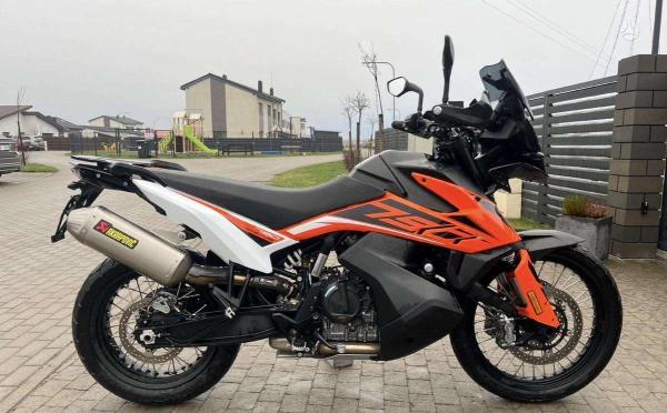 Orange KTM Adventure 2020 in Plunge, with an engine capacity of 0.80 L and mileage of 3 thousand km for 7400 €, photo 7 on AUTOMOTO.COM.LV