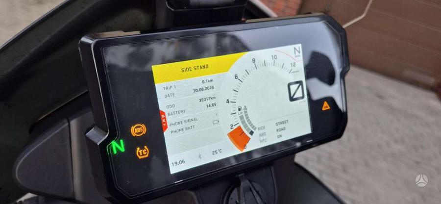 Orange KTM Adventure 2020 in Vilnius, with an engine capacity of 0.80 L and mileage of 31 thousand km for 4700 €, photo 9 on AUTOMOTO.COM.LV