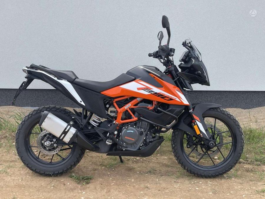 Oranžs KTM Adventure 2024 Viļņa, ar dzinēja tilpumu 0.39 L un nobraukumu 9 tūkst. km par 4150 €, foto 4 vietnē AUTOMOTO.COM.LV