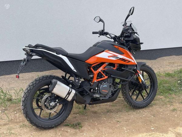Orange KTM Adventure 2024 in Vilnius, with an engine capacity of 0.39 L and mileage of 9 thousand km for 4150 €, photo 4 on AUTOMOTO.COM.LV