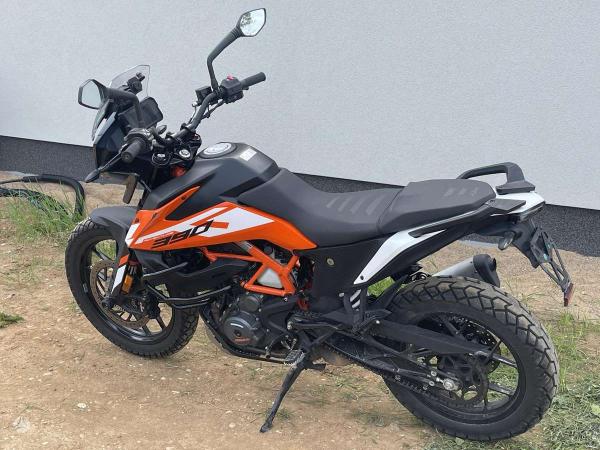 Orange KTM Adventure 2024 in Vilnius, with an engine capacity of 0.39 L and mileage of 9 thousand km for 4150 €, photo 7 on AUTOMOTO.COM.LV