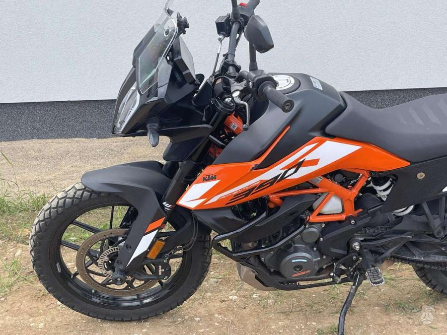 Oranžs KTM Adventure 2024 Viļņa, ar dzinēja tilpumu 0.39 L un nobraukumu 9 tūkst. km par 4150 €, foto 9 vietnē AUTOMOTO.COM.LV