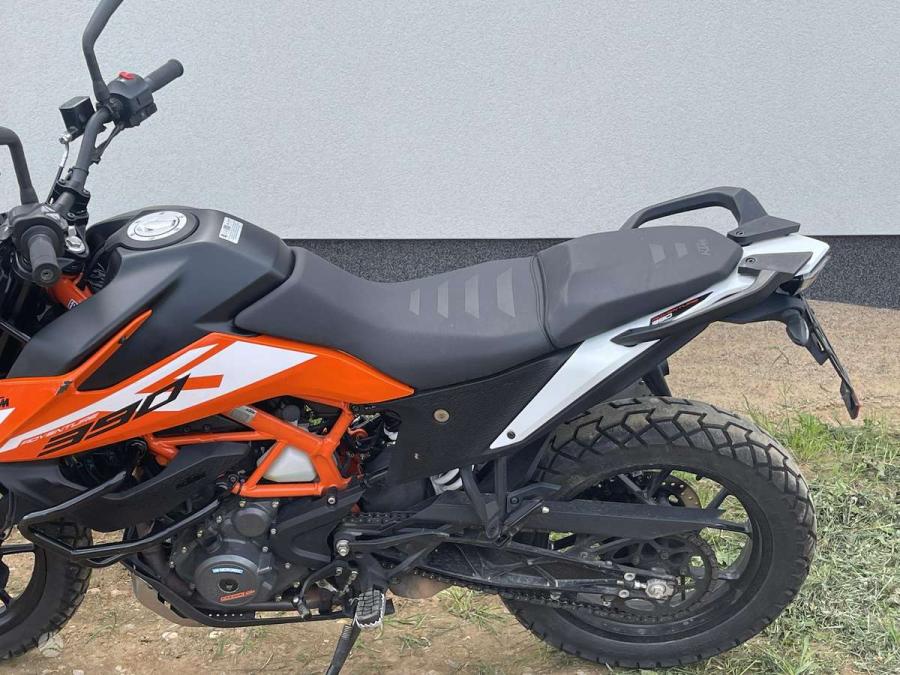 Oranžs KTM Adventure 2024 Viļņa, ar dzinēja tilpumu 0.39 L un nobraukumu 9 tūkst. km par 4150 €, foto 10 vietnē AUTOMOTO.COM.LV