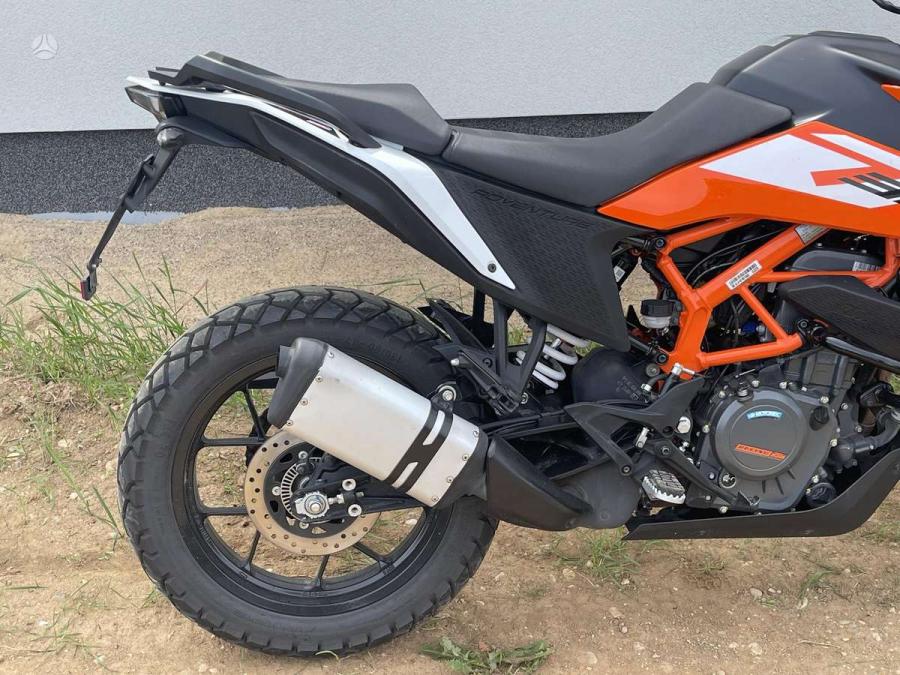 Oranžs KTM Adventure 2024 Viļņa, ar dzinēja tilpumu 0.39 L un nobraukumu 9 tūkst. km par 4150 €, foto 13 vietnē AUTOMOTO.COM.LV