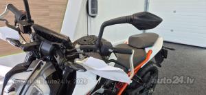 Black KTM Duke 125 2018 in Rakvere, with an engine capacity of 0.13 L and mileage of 20 thousand km for 2600 €, photo 8 on AUTOMOTO.COM.LV
