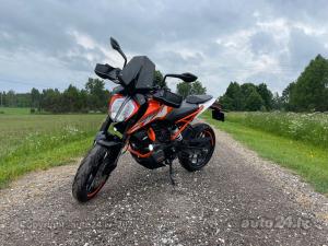 Черный КТМ Duke 125 2018 в Тарту, объемом двигателя 0.13 л и пробегом 24 тыс. км за 3195 €, фото 7 на AUTOMOTO.COM.LV