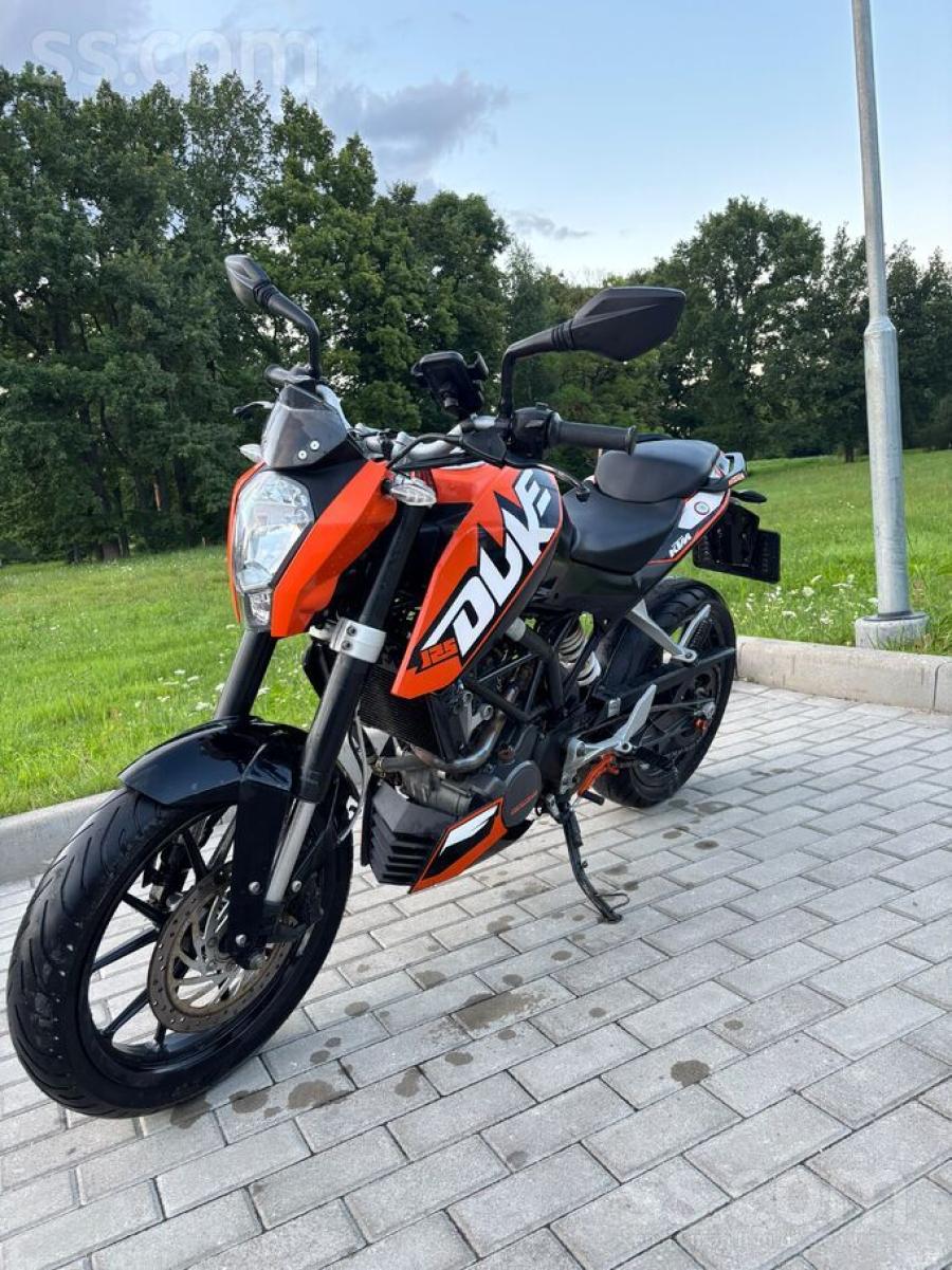 KTM Duke 125 2011 Jelgava, ar dzinēja tilpumu 0.13 L un nobraukumu 0 tūkst. km par 1790 €, foto 1 vietnē AUTOMOTO.COM.LV