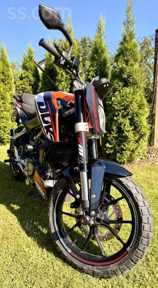 КТМ Duke 125 2012 в Резекне, объемом двигателя 0.13 л и пробегом 0 тыс. км за 2500 €, фото 2 на AUTOMOTO.COM.LV