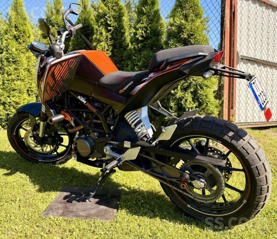 КТМ Duke 125 2012 в Резекне, объемом двигателя 0.13 л и пробегом 0 тыс. км за 2500 €, фото 9 на AUTOMOTO.COM.LV