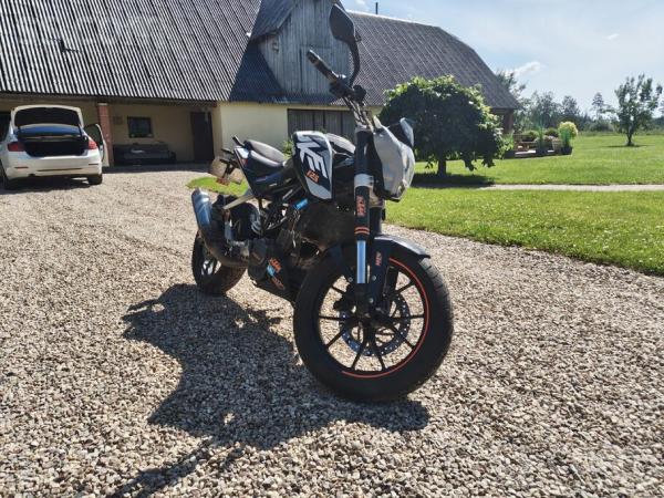 KTM Duke 125 2012 Ventspils, ar dzinēja tilpumu 0.13 L un nobraukumu 0 tūkst. km par 1400 €, foto 1 vietnē AUTOMOTO.COM.LV