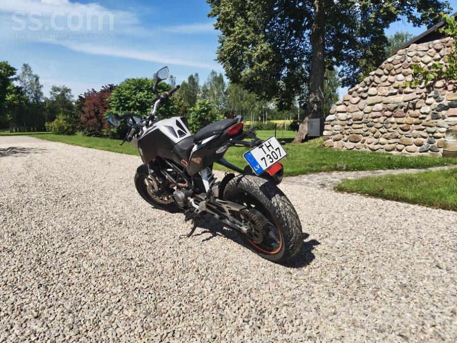 KTM Duke 125 2012 Ventspils, ar dzinēja tilpumu 0.13 L un nobraukumu 0 tūkst. km par 1400 €, foto 8 vietnē AUTOMOTO.COM.LV