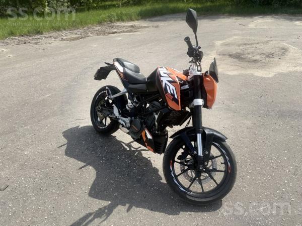 КТМ Duke 125 2013 в Тукумс, объемом двигателя 0.12 л и пробегом 0 тыс. км за 1800 €, фото 2 на AUTOMOTO.COM.LV