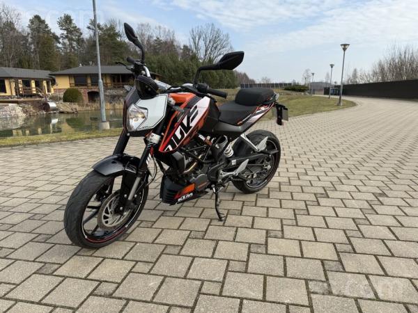 KTM Duke 125 2013 in Riga, with an engine capacity of 0.13 L and mileage of 0 thousand km for 2500 €, photo 1 on AUTOMOTO.COM.LV