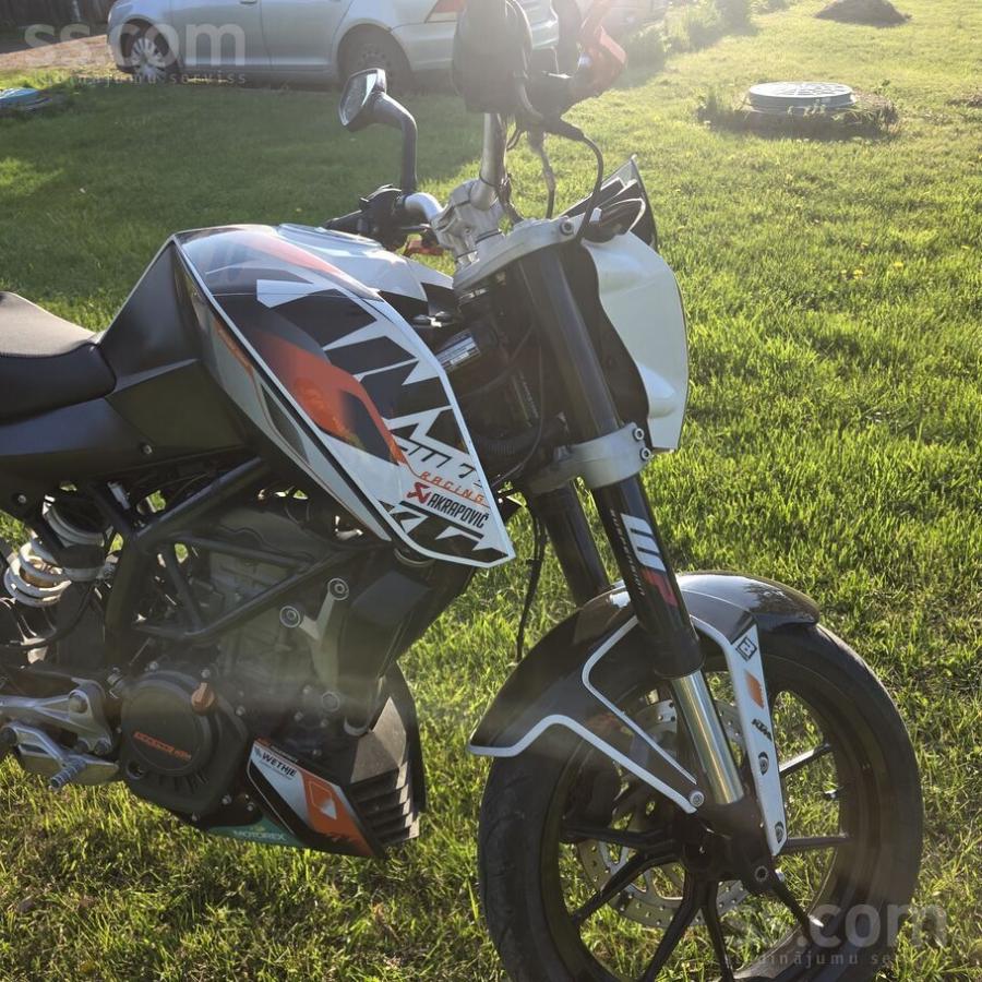 КТМ Duke 125 2013 в Екабпилс, объемом двигателя 0.13 л и пробегом 0 тыс. км за 1900 €, фото 3 на AUTOMOTO.COM.LV