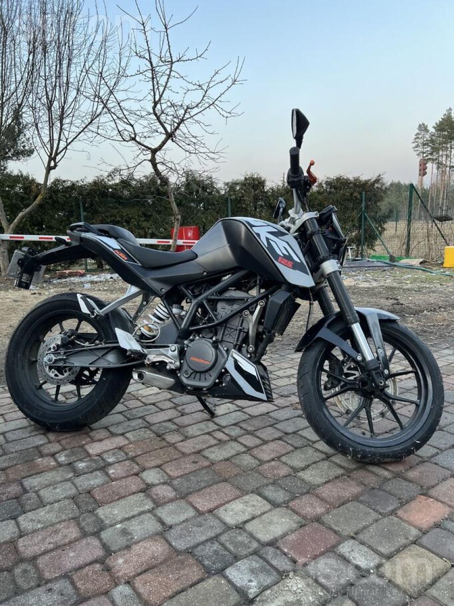 KTM Duke 125 2014 Rīga, ar dzinēja tilpumu 0.13 L un nobraukumu 0 tūkst. km par 1240 €, foto 2 vietnē AUTOMOTO.COM.LV