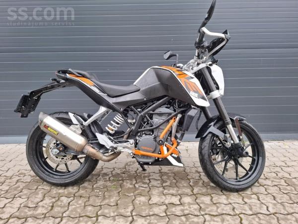 KTM Duke 125 2014 Rīga, ar dzinēja tilpumu 0.13 L un nobraukumu 0 tūkst. km par 2300 €, foto 1 vietnē AUTOMOTO.COM.LV
