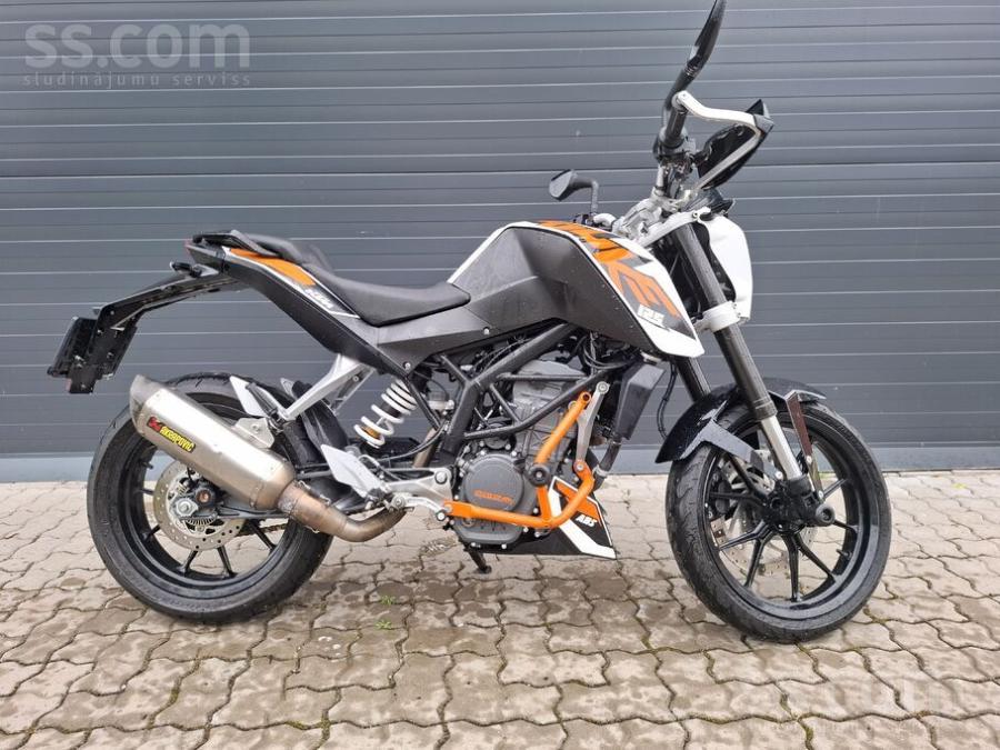 КТМ Duke 125 2014 в Рига, объемом двигателя 0.13 л и пробегом 0 тыс. км за 2300 €, фото 1 на AUTOMOTO.COM.LV