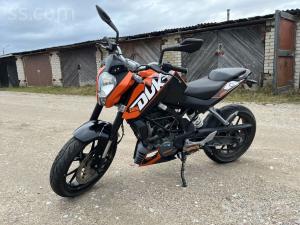 KTM Duke 125 2016 Rīga, ar dzinēja tilpumu 0.13 L un nobraukumu 0 tūkst. km par 1500 €, foto  vietnē AUTOMOTO.COM.LV