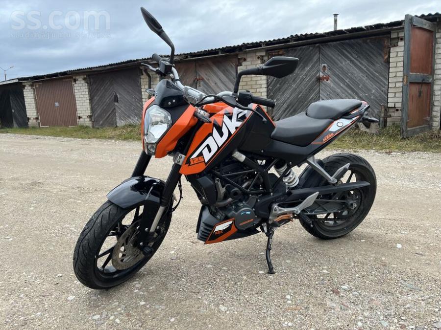 КТМ Duke 125 2016 в Рига, объемом двигателя 0.13 л и пробегом 0 тыс. км за 1500 €, фото 1 на AUTOMOTO.COM.LV