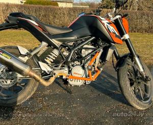 KTM Duke 125 2016 in Tallinn, with an engine capacity of 0.13 L and mileage of 29 thousand km for 2400 €, photo 3 on AUTOMOTO.COM.LV