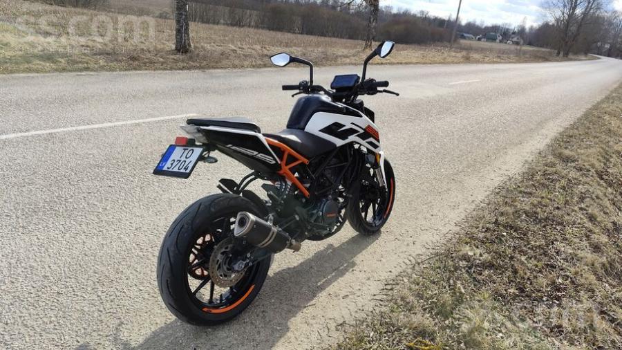 KTM Duke 125 2017 Madona, ar dzinēja tilpumu 0.13 L un nobraukumu 0 tūkst. km par 2750 €, foto 2 vietnē AUTOMOTO.COM.LV
