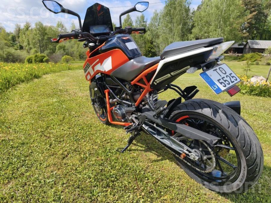 КТМ Duke 125 2017 в Цесис, объемом двигателя 0.13 л и пробегом 0 тыс. км за 2800 €, фото 4 на AUTOMOTO.COM.LV