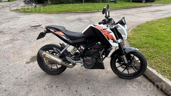 КТМ Duke 125 2017 в Елгава, объемом двигателя 0.13 л и пробегом 0 тыс. км за 2300 €, фото 2 на AUTOMOTO.COM.LV