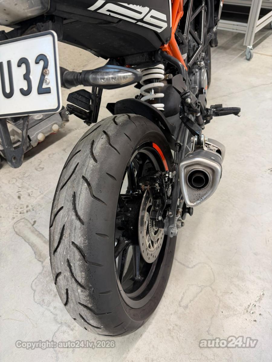 КТМ Duke 125 2019 в Раквере, объемом двигателя 0.13 л и пробегом 25 тыс. км за 2600 €, фото 9 на AUTOMOTO.COM.LV