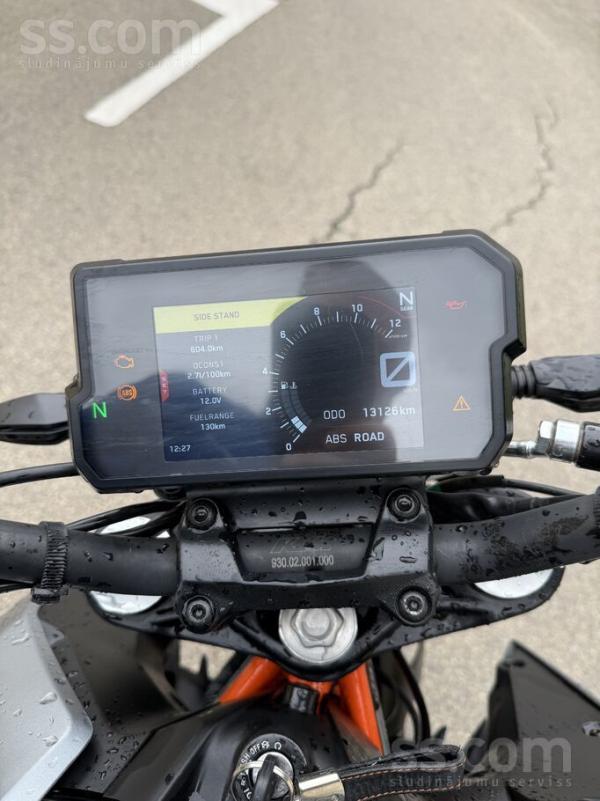 KTM Duke 125 2022 Rīga, ar dzinēja tilpumu 0.13 L un nobraukumu 0 tūkst. km par 3500 €, foto 4 vietnē AUTOMOTO.COM.LV