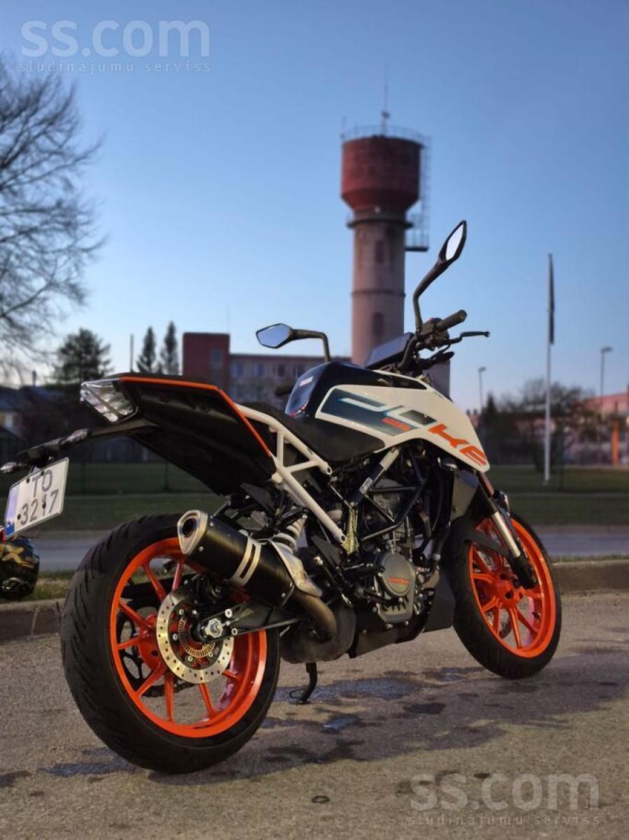 KTM Duke 125 2023 Limbaži, ar dzinēja tilpumu 0.13 L un nobraukumu 0 tūkst. km par 3150 €, foto 3 vietnē AUTOMOTO.COM.LV