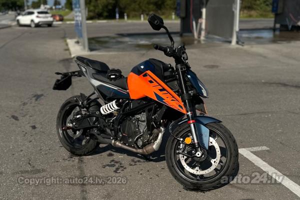 KTM Duke 125 2025 in Tallinn, with an engine capacity of 0.13 L and mileage of 9 thousand km for 3500 €, photo 8 on AUTOMOTO.COM.LV