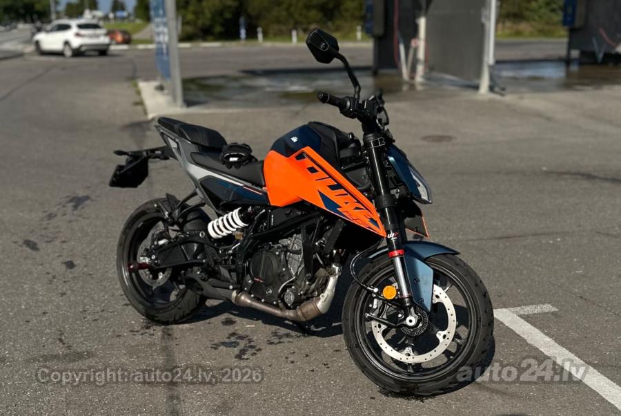 KTM Duke 125 2025 in Tallinn, with an engine capacity of 0.13 L and mileage of 9 thousand km for 3500 €, photo 9 on AUTOMOTO.COM.LV