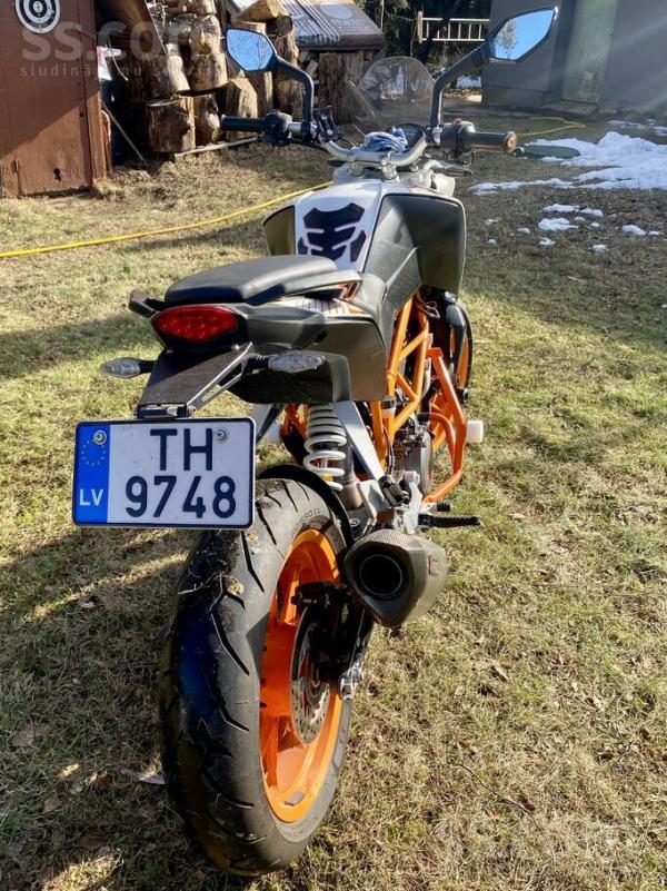 KTM Duke 390 2013 Rīga, ar dzinēja tilpumu 0.39 L un nobraukumu 0 tūkst. km par 2300 €, foto 4 vietnē AUTOMOTO.COM.LV