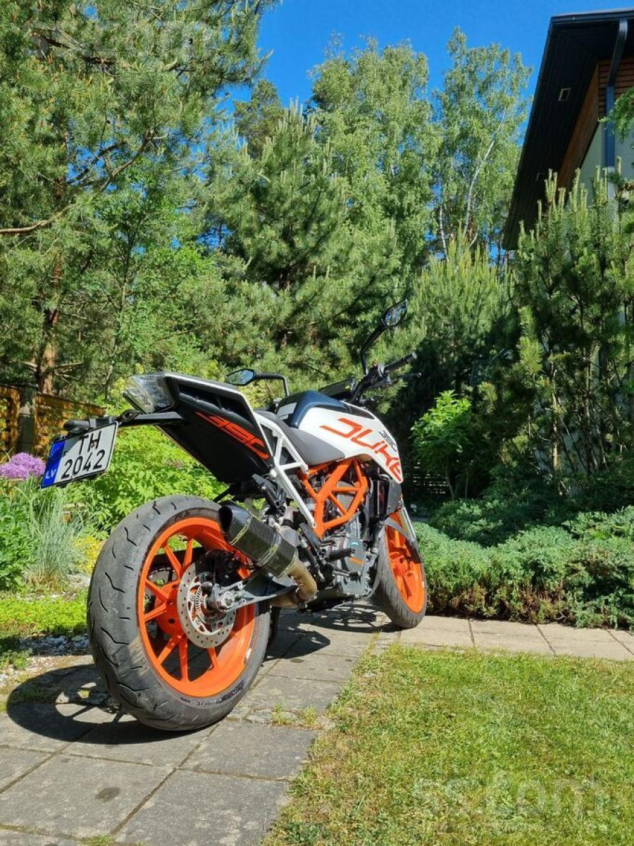 KTM Duke 390 2019 in Jurmala, with an engine capacity of 0.37 L and mileage of 0 thousand km for 2700 €, photo 2 on AUTOMOTO.COM.LV
