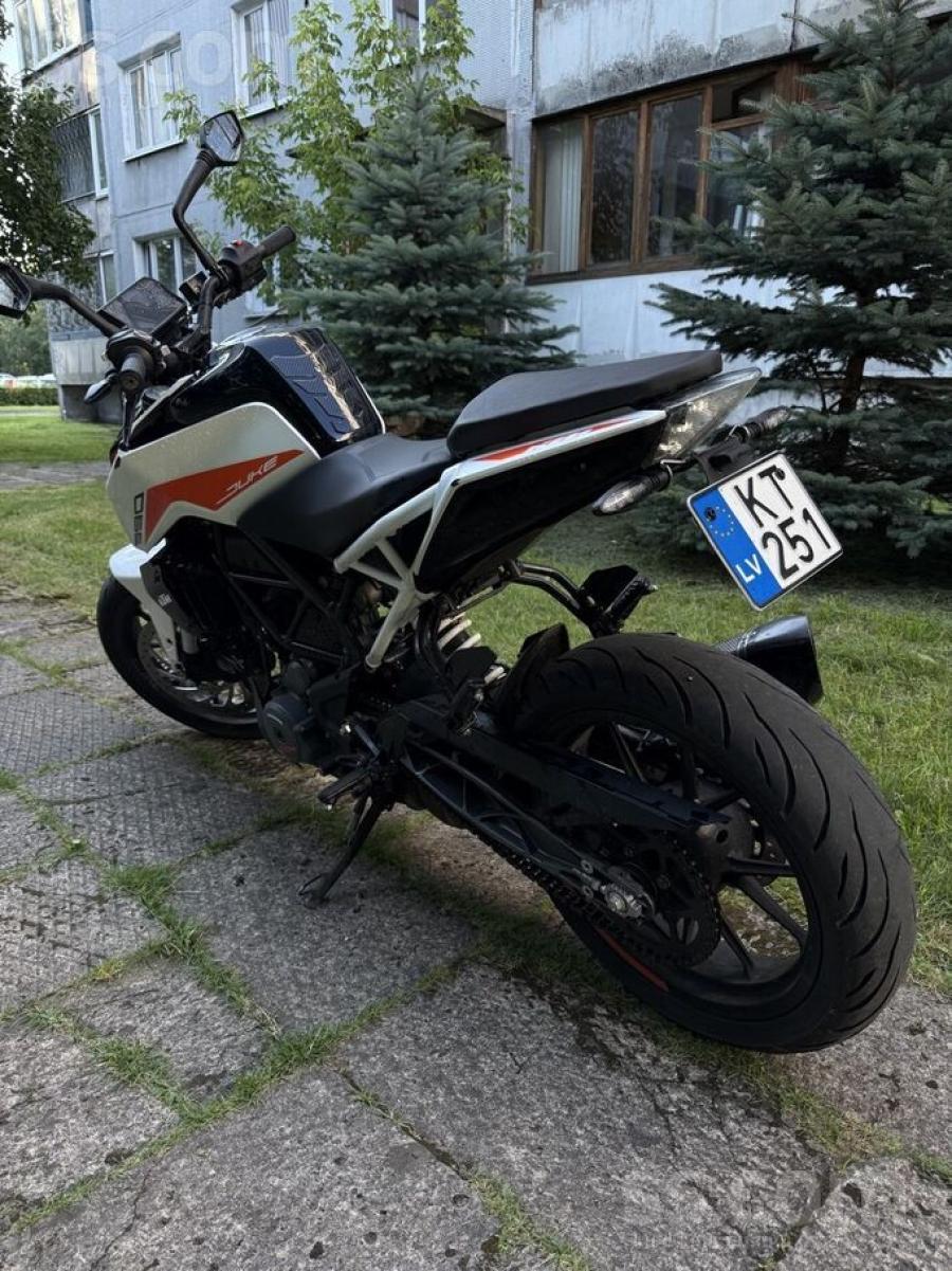 KTM Duke 390 2021 Rīga, ar dzinēja tilpumu 0.37 L un nobraukumu 0 tūkst. km par 3600 €, foto 4 vietnē AUTOMOTO.COM.LV