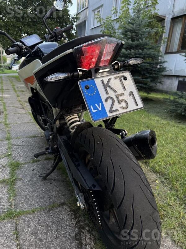 KTM Duke 390 2021 Rīga, ar dzinēja tilpumu 0.37 L un nobraukumu 0 tūkst. km par 3600 €, foto 5 vietnē AUTOMOTO.COM.LV