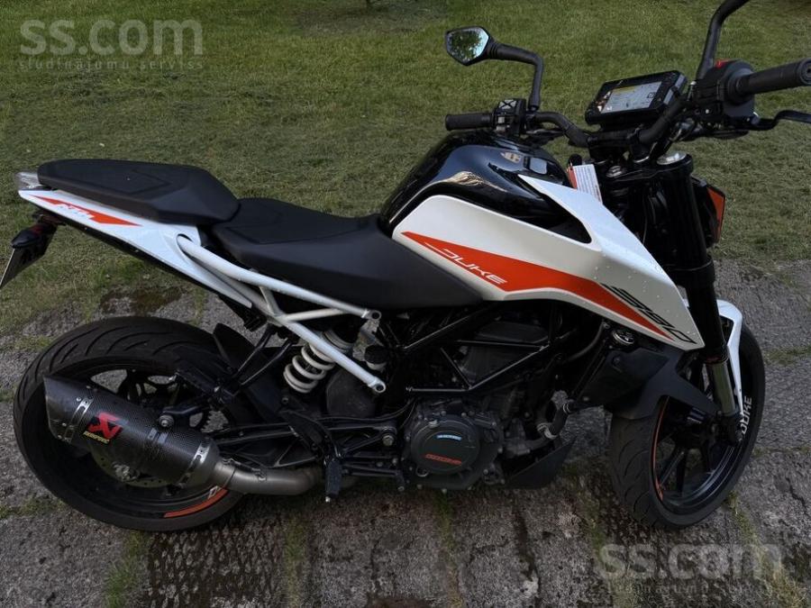 KTM Duke 390 2021 Rīga, ar dzinēja tilpumu 0.37 L un nobraukumu 0 tūkst. km par 3600 €, foto 10 vietnē AUTOMOTO.COM.LV