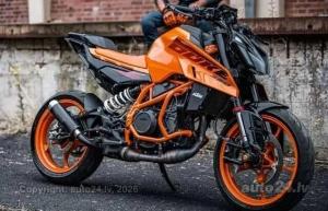 KTM Duke 390 2025 Tartu, ar dzinēja tilpumu 0.40 L un nobraukumu 1 tūkst. km par 5665 €, foto 3 vietnē AUTOMOTO.COM.LV